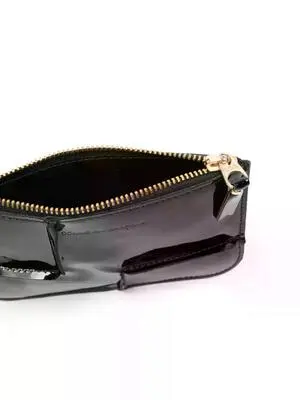Comme Des Garçons Logo-debossed Leather Wallet