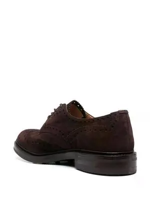 TRICKER'S Bourton Suede Brogues - Brown