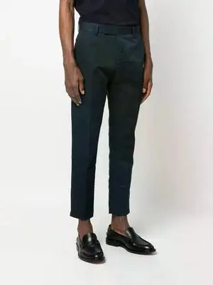 PT TORINO Rebel Cropped Trousers - Blue