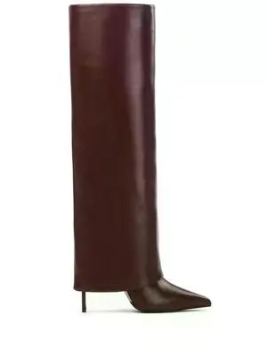 LE SILLA Andy 120mm Layered Leather Boots