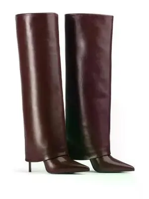 LE SILLA Andy 120mm Layered Leather Boots