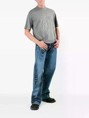 Camper Indigo Wide-leg Jeans