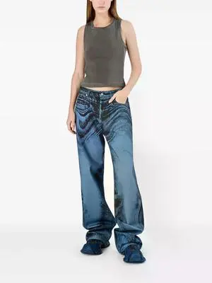 Camper Indigo Wide-leg Jeans