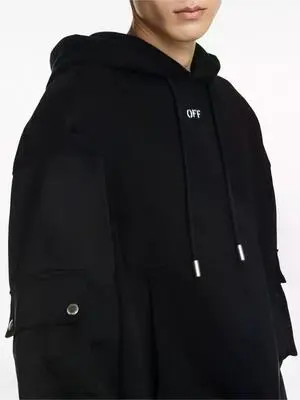Off-White Logo-print Cotton Hoodie