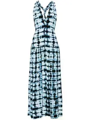 Proenza Schouler Simone Tie-dye Midi Dress