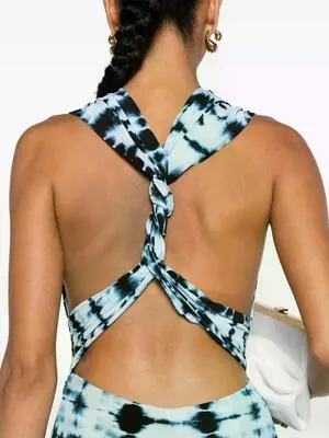 Proenza Schouler Simone Tie-dye Midi Dress