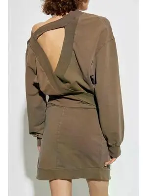 Attico Appliqué Mini Dress