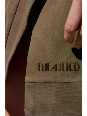 Attico Appliqué Mini Dress