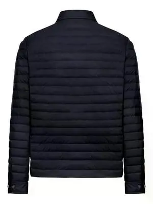 MOORER Quilted Padded Jacket - Blue