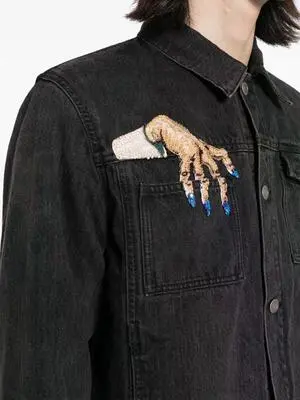 UNDERCOVERISM Patch-detail Wool-blend Jacket - Grey