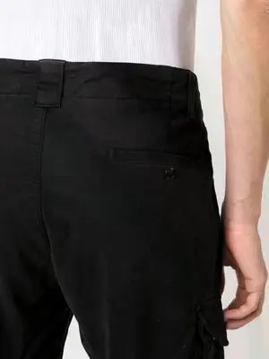 C.P. COMPANY Logo-patch Tapered Cargo Trousers