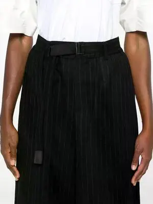 Sacai Pinstriped Palazzo Pants