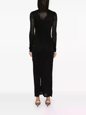 TOTEME Draped V-neck Dress