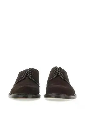DOUCAL'S Leather Derby Shoes - Brown