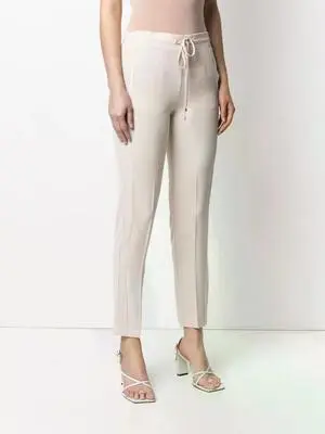 Blumarine Slim-fit Trousers With Drawstring Fastening