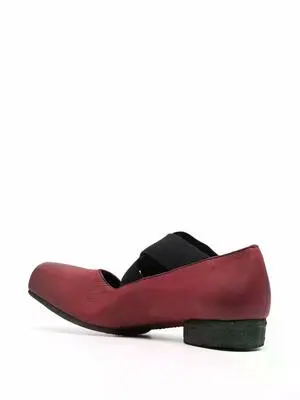 UMA WANG Crossover-strap Leather Pumps