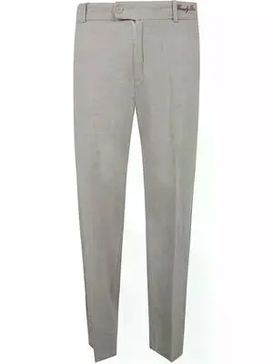 FAMILY FIRST Logo-embroidered Trousers
