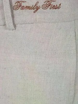 FAMILY FIRST Logo-embroidered Trousers