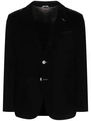 Giorgio Armani Single-breasted Blazer - Black