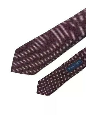 Corneliani Jacquard Silk Tie