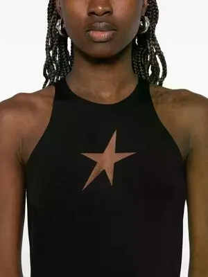 MUGLER Star Sleeveless Midi Dress