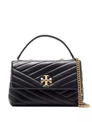 Tory Burch Small Kira Chevron Shoulder Bag - Black