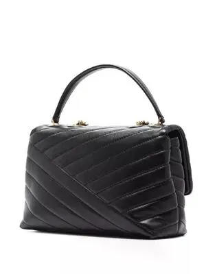 Tory Burch Small Kira Chevron Shoulder Bag - Black