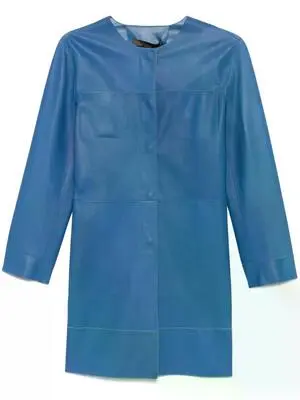 Simonette Ravizza Leather Coat