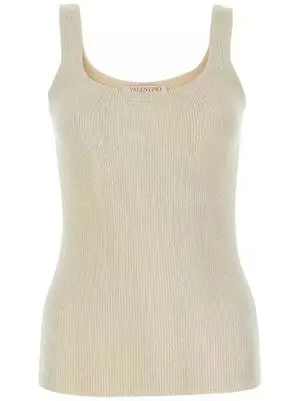 Valentino Garavani Ribbed Tank Top