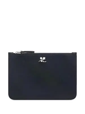COURREGES Leather Wallet - Blue