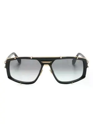 Cazal Shield-frame Sunglasses - Black