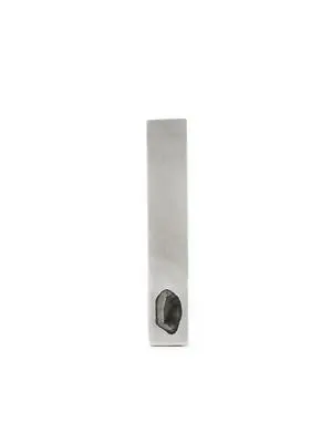 PARTS OF FOUR Diamond-detail Plate Earring - Silver
