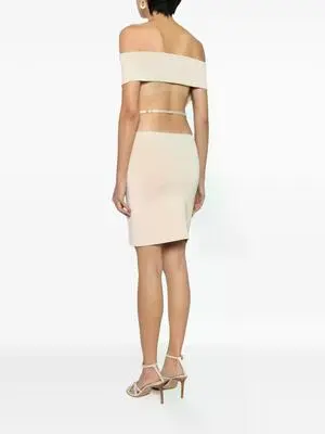 Jacquemus La Robe Cubista Minidress - Yellow