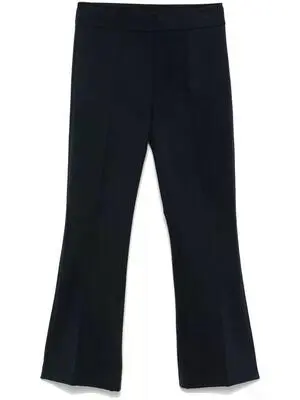 BLANCA VITA Flared Trousers - Blue