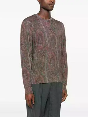 Etro Paisley-jacquard Sweater