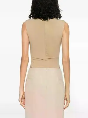 ENTIRE STUDIOS Sleeveless Bodysuit - Neutrals