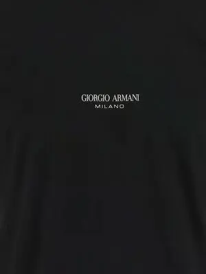 Giorgio Armani Logo-print Cotton T-shirt