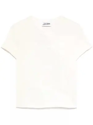 JEAN PAUL GAULTIER Logo-embossed T-shirt
