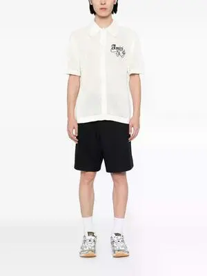 Amiri Bowling Crochet Polo Shirt