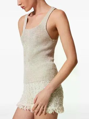 TWINSET Lurex Detailing Knitted Top