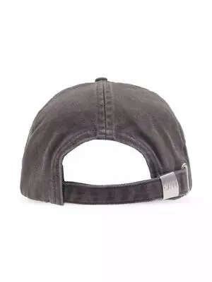 GANNI Logo-embroidered Baseball Cap