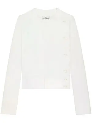 COURREGES Buttoned Tailored Jacket - White