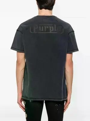 PURPLE BRAND Logo-print T-shirt