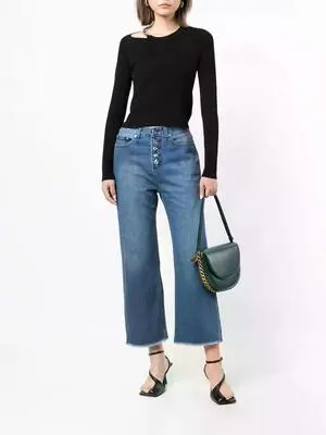 Michael Kors Selma High-rise Cropped Jeans