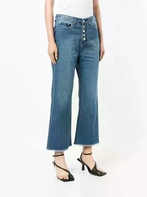 Michael Kors Selma High-rise Cropped Jeans