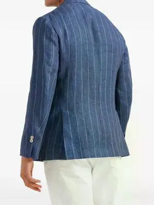 Brunello Cucinelli Twill Blazer - Blue