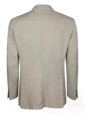 SANTANIELLO Single-breasted Blazer - Grey