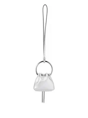 JIMMY CHOO Bon Bon Keyring Charm - Silver