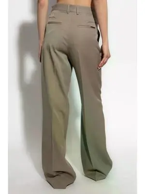 Attico Virgin-wool Palazzo Pants