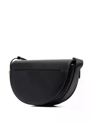 PATOU Le Leather Shoulder Bag - Black